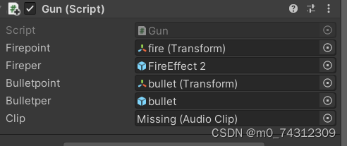 Unity3D 枪械射击及换弹_unity3d开火-CSDN博客