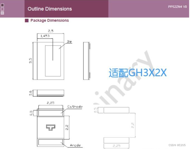 智能穿戴心率血氧传感器适配LED&PD，PI21H01,PP52ZN4-CSDN博客