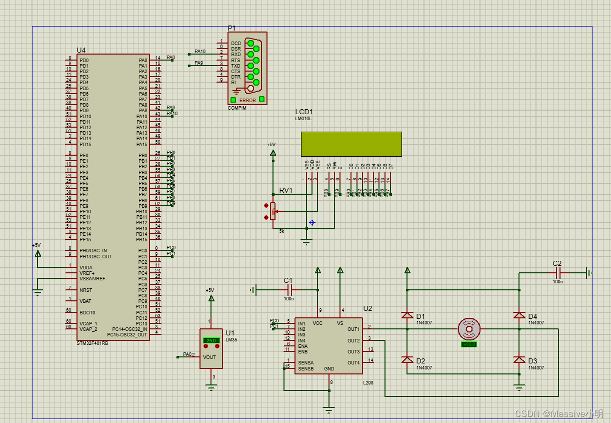 Proteus与Keil联调仿真（STM32F401版）_keil和proteus联调stm32设置-CSDN博客