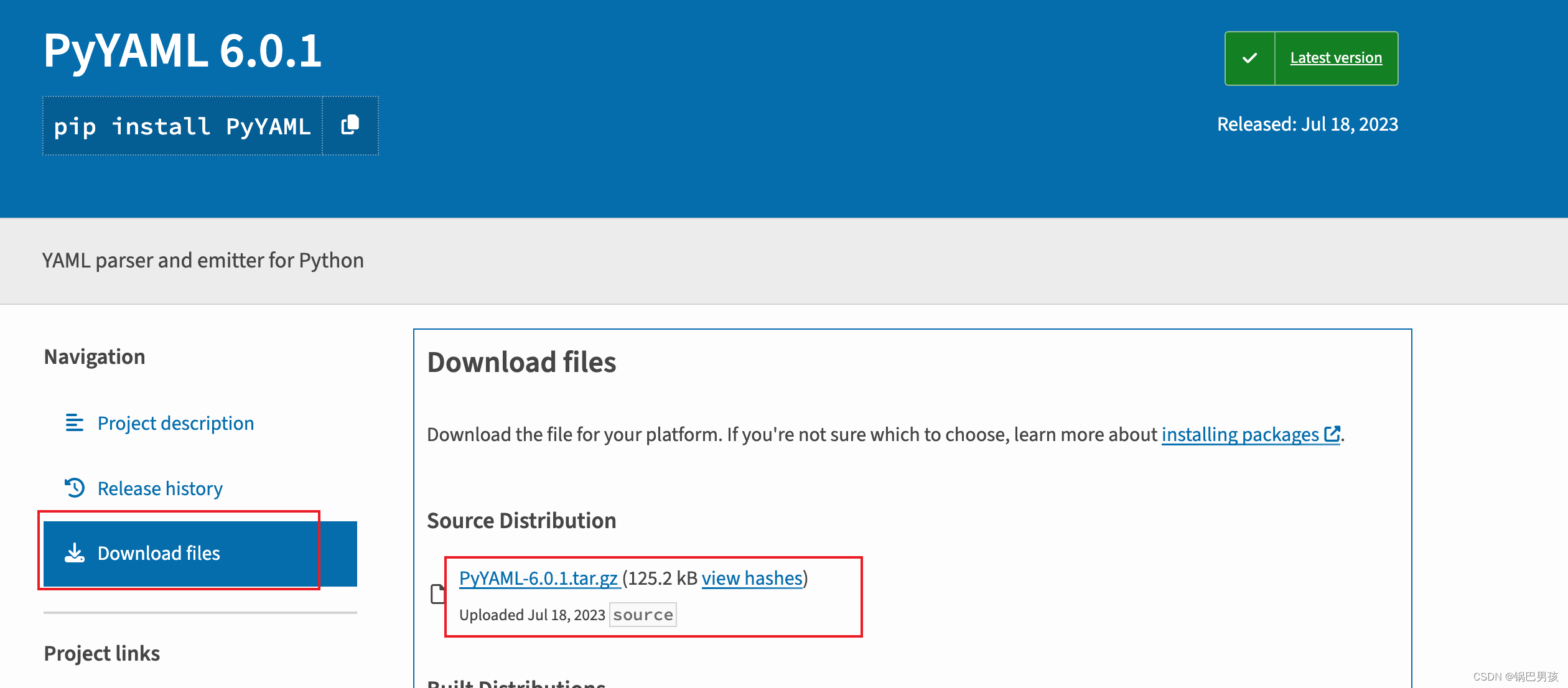 python安装包时报错：get_requires_for_build_wheel /tmp/tmpkW7y0q Check the logs ...