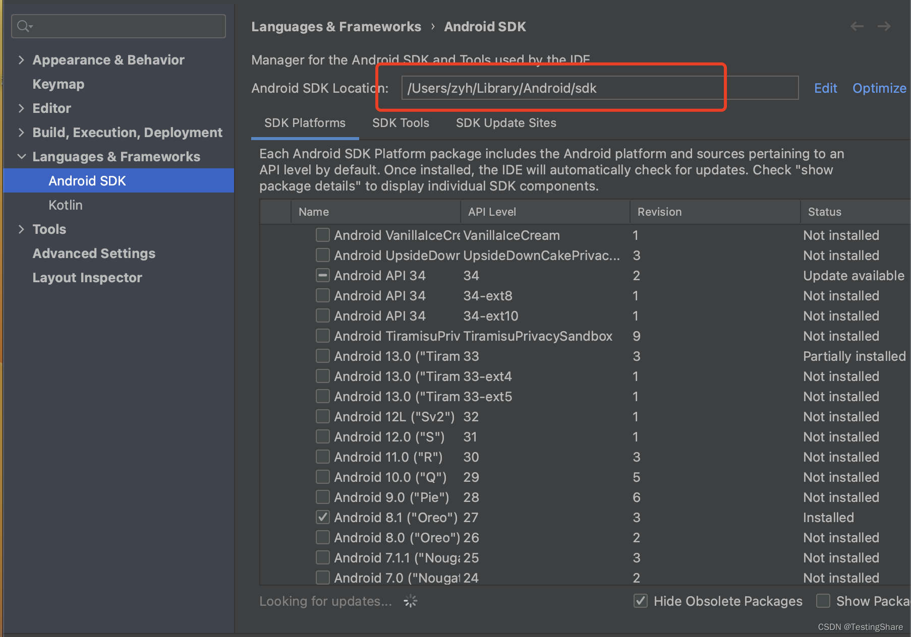 【Appium问题】Error: Neither ANDROID_HOME nor ANDROID_SDK_ROOT environment variable was exported ...