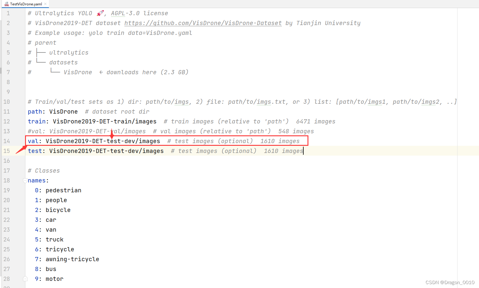 零基础教程：使用yolov8训练无人机VisDrone数据集_yolov8训练visdrone-CSDN博客