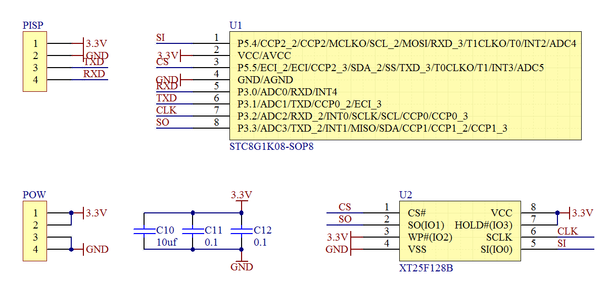 SOP8单片机测试SOP8 Flash：XT25F128B-CSDN博客