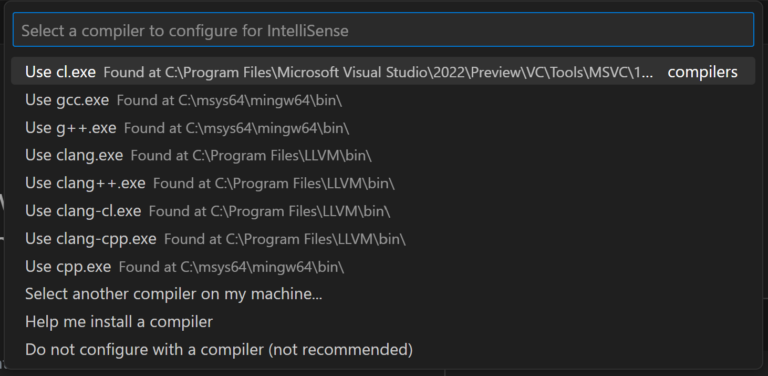VS Code 中的 C++：入门和配置 IntelliSense-CSDN社区