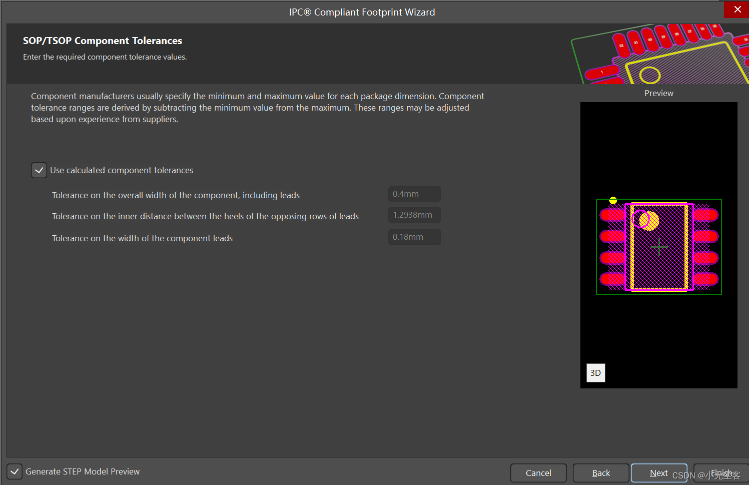 AD24-利用IPC封装向导快速创建PCB封装（SOP8）_sop8 ad封装怎么画-CSDN博客