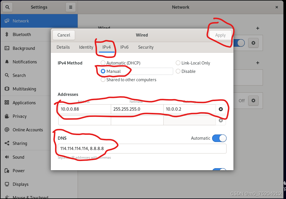 RedHat 9 设置静态ip地址_redhat9 ip设置-CSDN博客