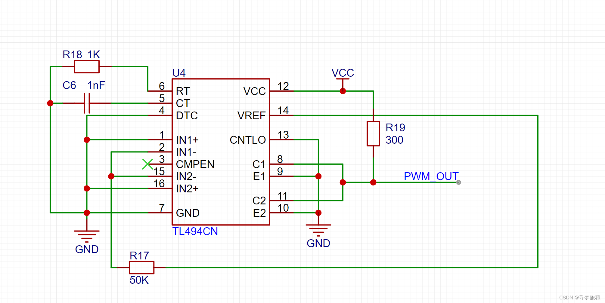 TL494初步使用心得_tl494死区控制-CSDN博客