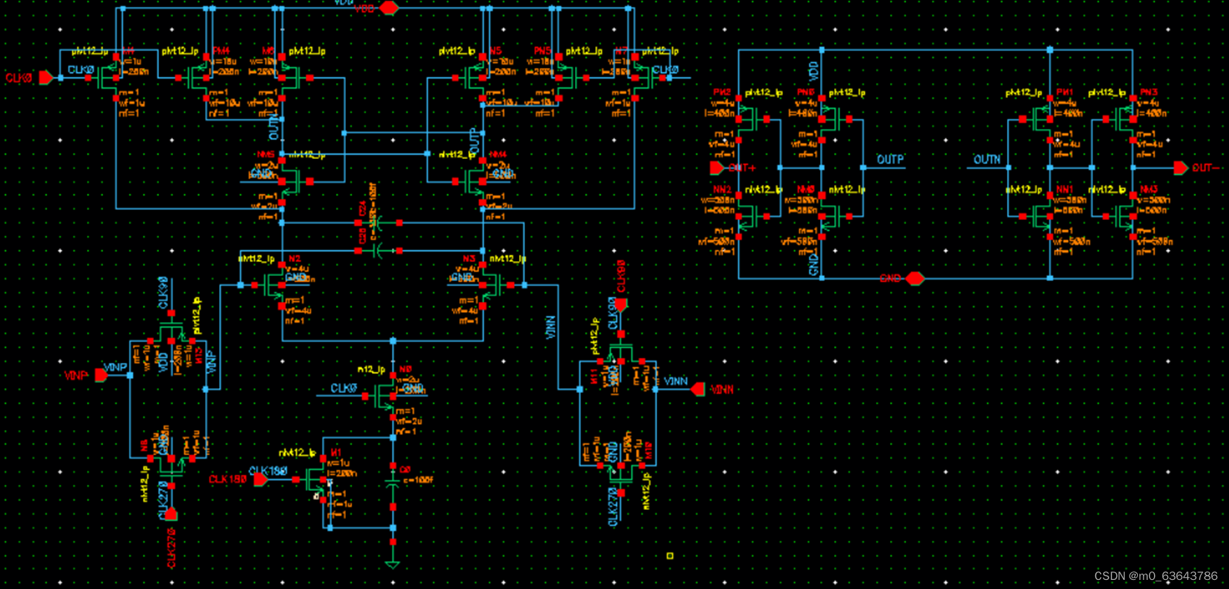 动态比较器失调电压仿真-CSDN博客