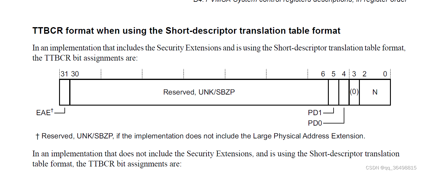 arm架构_TTBR0,TTBR1与TTBCR寄存器-CSDN博客
