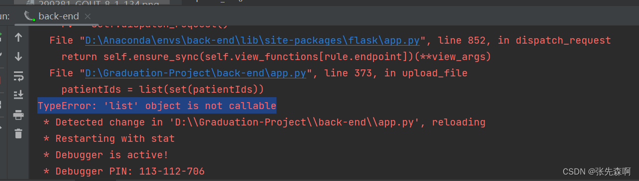 TypeError: ‘list‘ object is not callable_typeerror: 'list' object is not callable-CSDN博客
