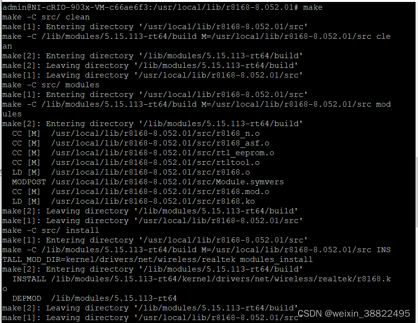 NI LinuxRT编译瑞昱网口驱动_ni rt linux-CSDN博客