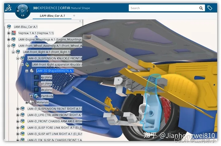 达索3D Experience（CATIA V6）：3DXML 格式_catia 3dxml编辑-CSDN博客