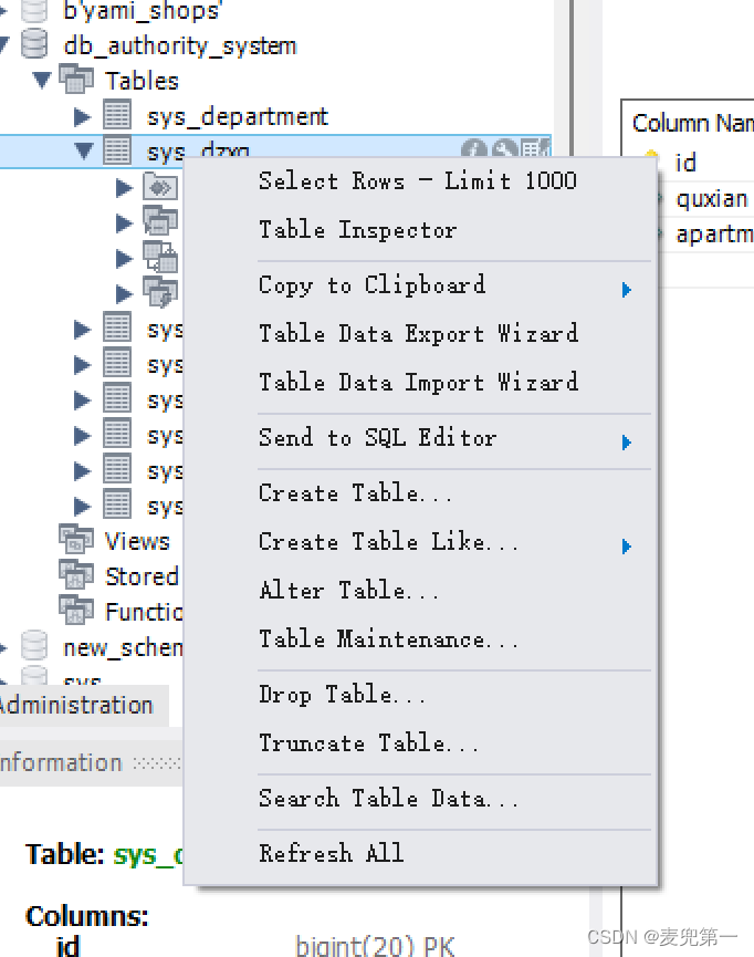 MySQL workbench导入 Excel文件_mysql workbench 导入excel-CSDN博客