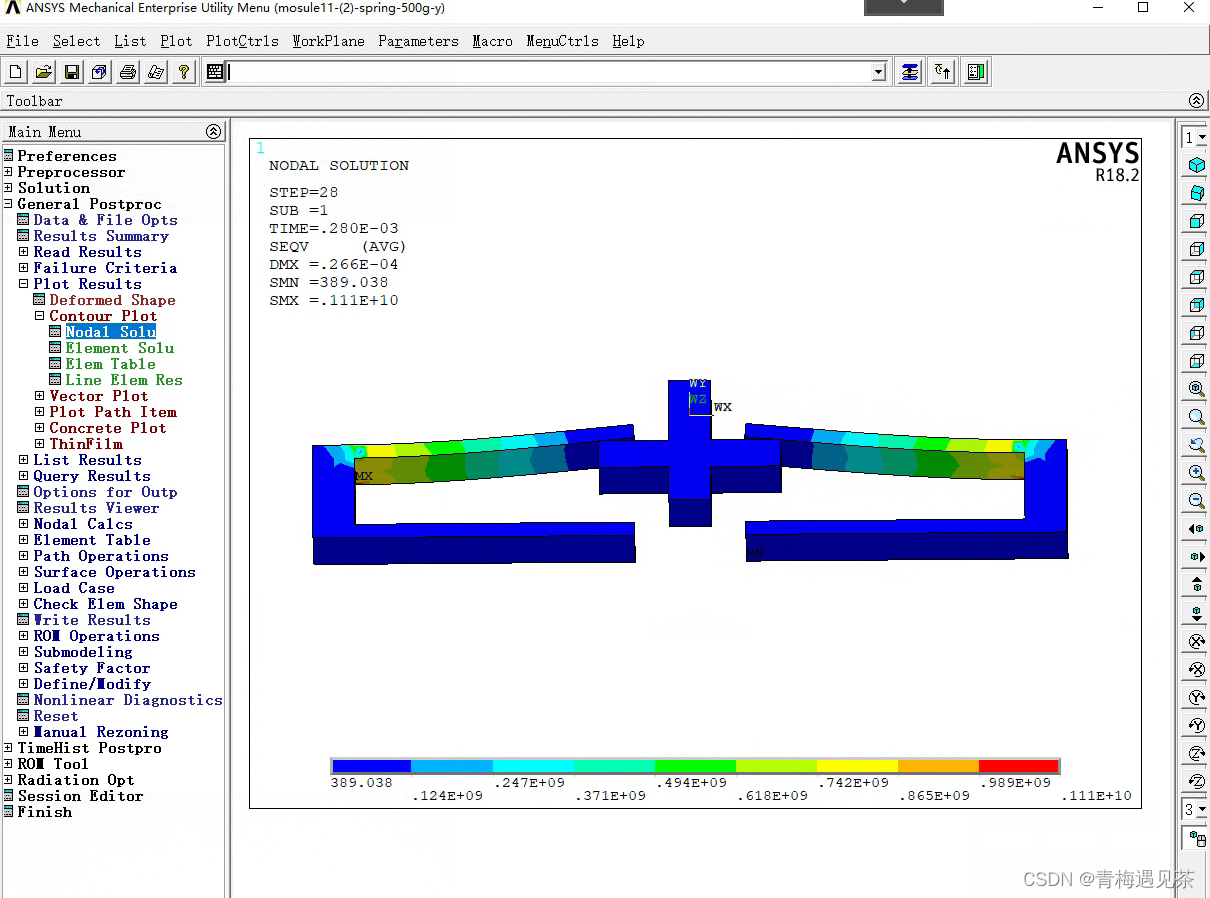 ANSYS 经典基本操作_ansys工作窗口右上角的日期及时间如何隐藏与显示-CSDN博客
