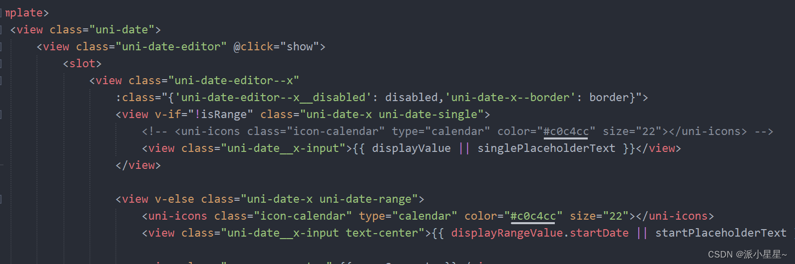 怎么关掉uni Datatime Picker组件的iconuni Datetime Picker去掉图标 Csdn博客