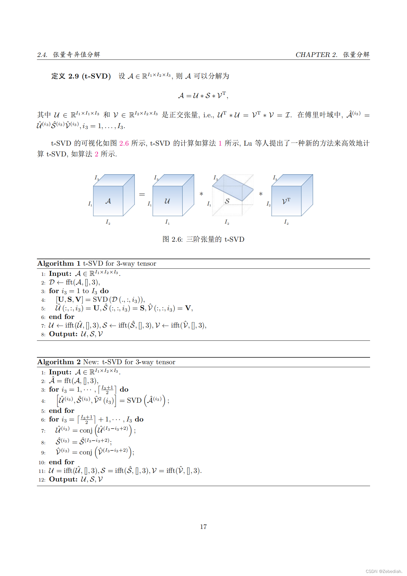 张量笔记(3)：BTD、t-SVD-CSDN博客
