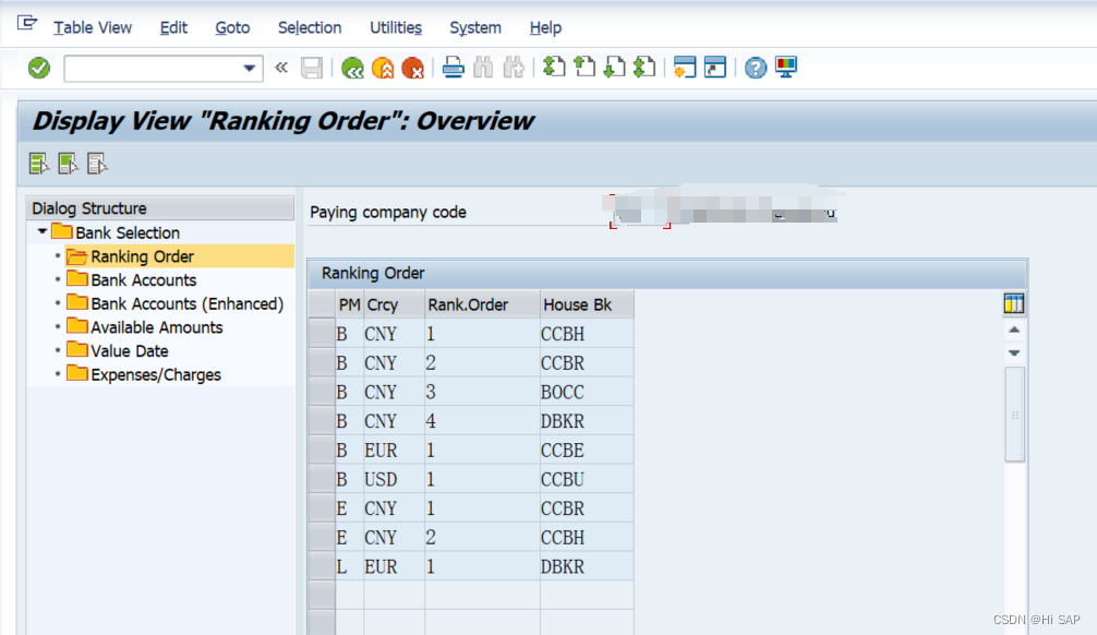 F110 Payment Run如何更改付款银行_sap f110运行付款标识,怎么修改银行-CSDN博客