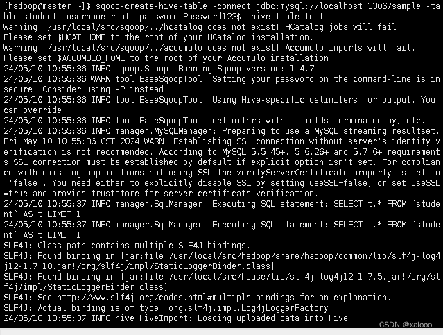 sqoop组建安装与配置_sqoop组件的安装与配置-CSDN博客