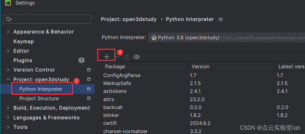 Pycharm配置Open3D环境_pycharm安装open3d-CSDN博客