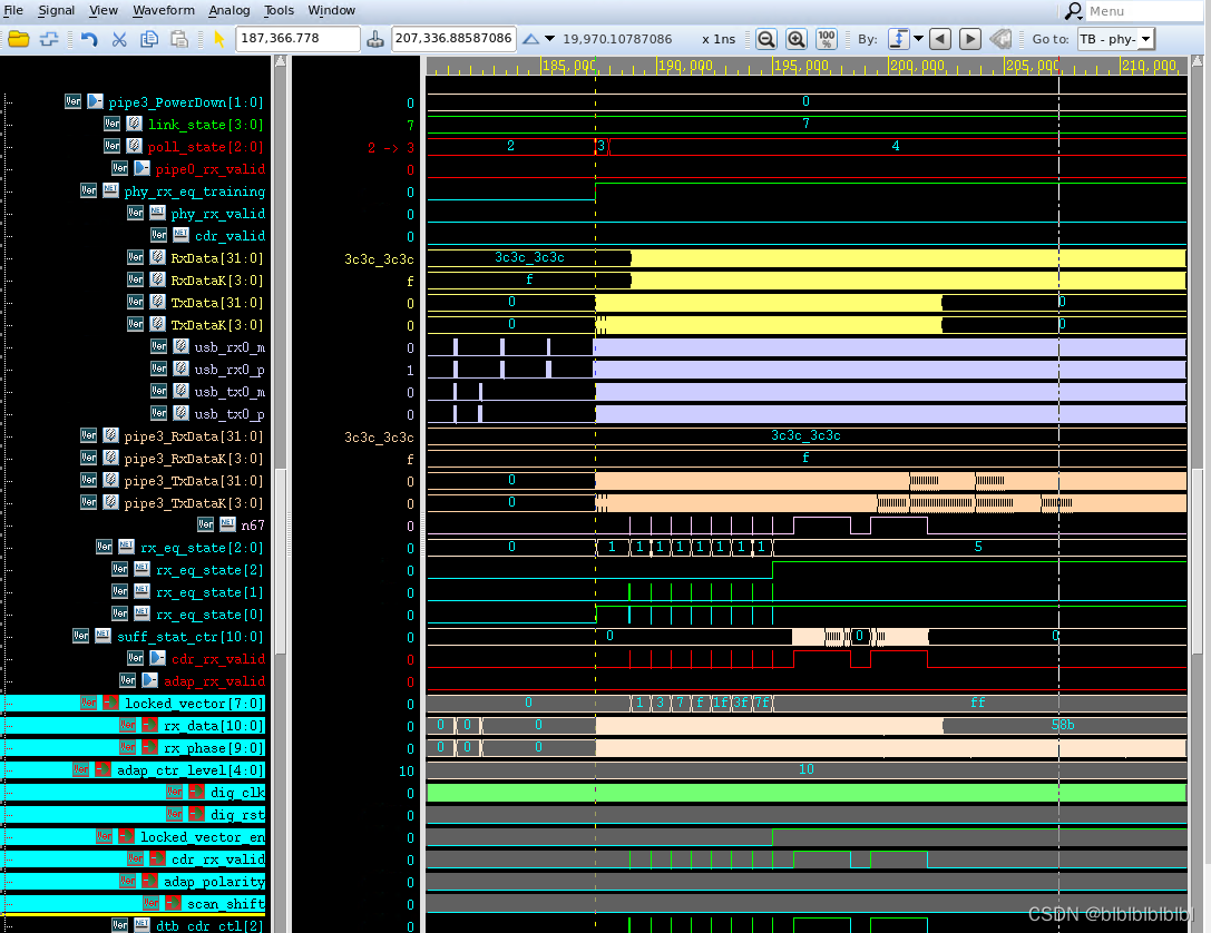 求助帖！！！usb3.0 链路训练中PIPE_rx_valid问题_导致pcie rx data valid不拉高,是什么原因-CSDN博客