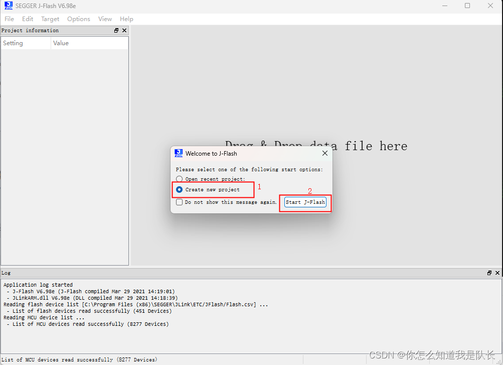J-Link烧录bin文件_jflash could not find cfi compliant flash device-CSDN博客
