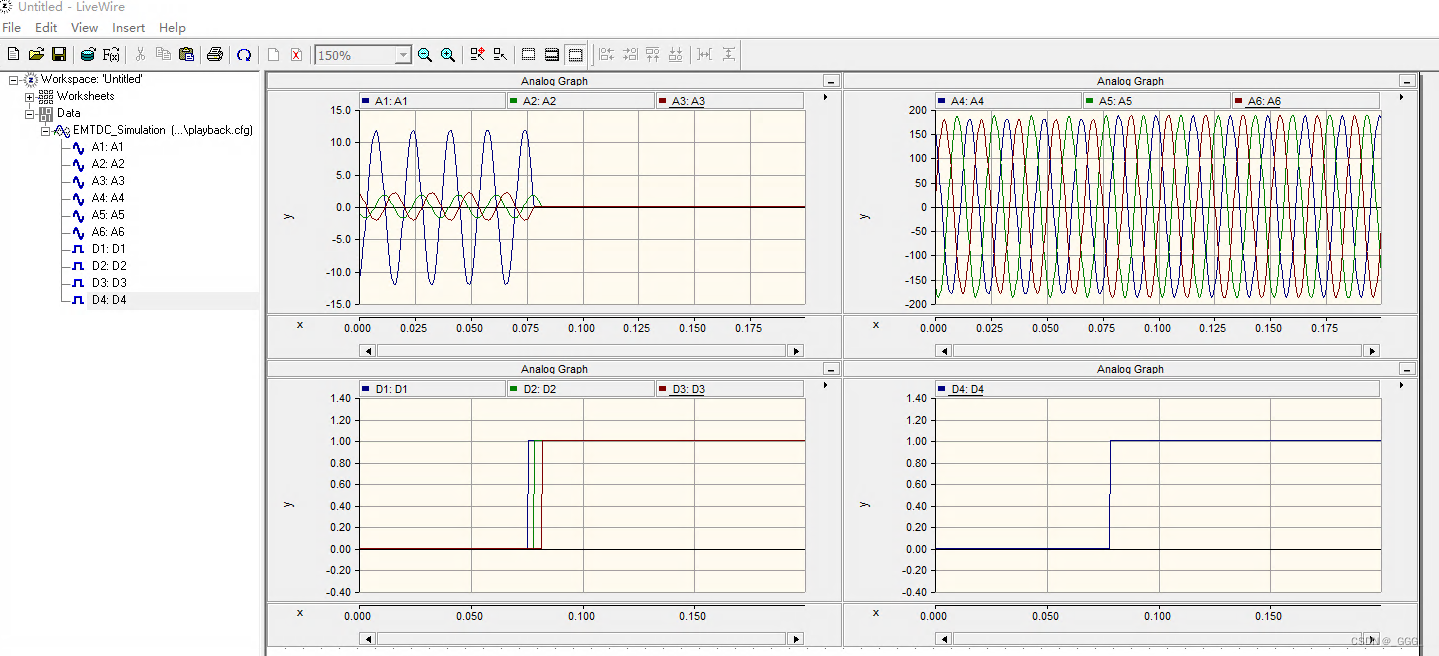 PSCAD学习笔记（4.5）AC Faults交流故障：暂态数据交换通用格式(comtrade)记录仪_pscad comtrade-CSDN博客