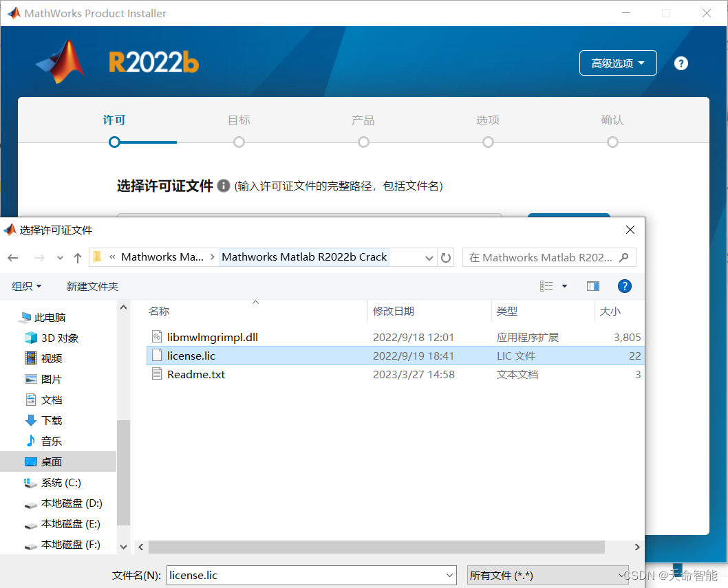 MATLAB R2022b 安装教程_r2022b使用许可证-CSDN博客