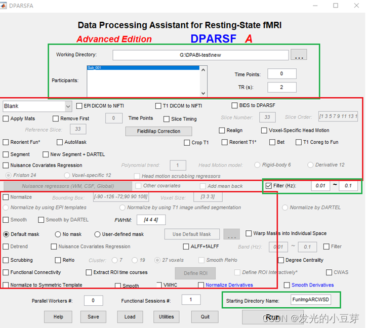 DPABI的rs-fMRI预处理详细操作步骤_dpabi预处理-CSDN博客