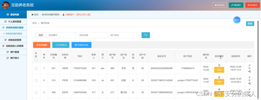 基于springmvc框架实现的互助养老系统智慧养老的mvc基础框架 Csdn博客