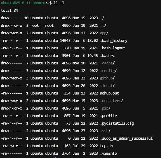 Linux-命令-ll-示例_linux ll-CSDN博客