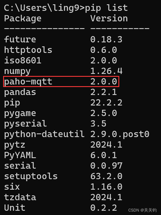 MQTT报错Client.__init__() missing 1 required positional argument: ‘callback_api_version ...