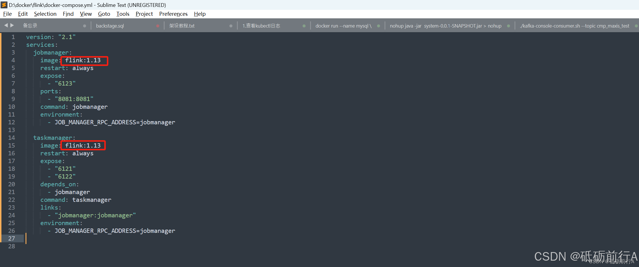 docker desktop安装FLINK环境_windows docker desktop 安装flink-CSDN博客