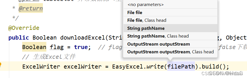 【EasyExcel&Hutool】excel表格的导入和导出，csv文件的导入导出_easyexcel导出excel文件-CSDN博客
