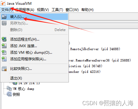 idea本地连接jmx，以及liunx远程导入.dump快照_idea jmx-CSDN博客