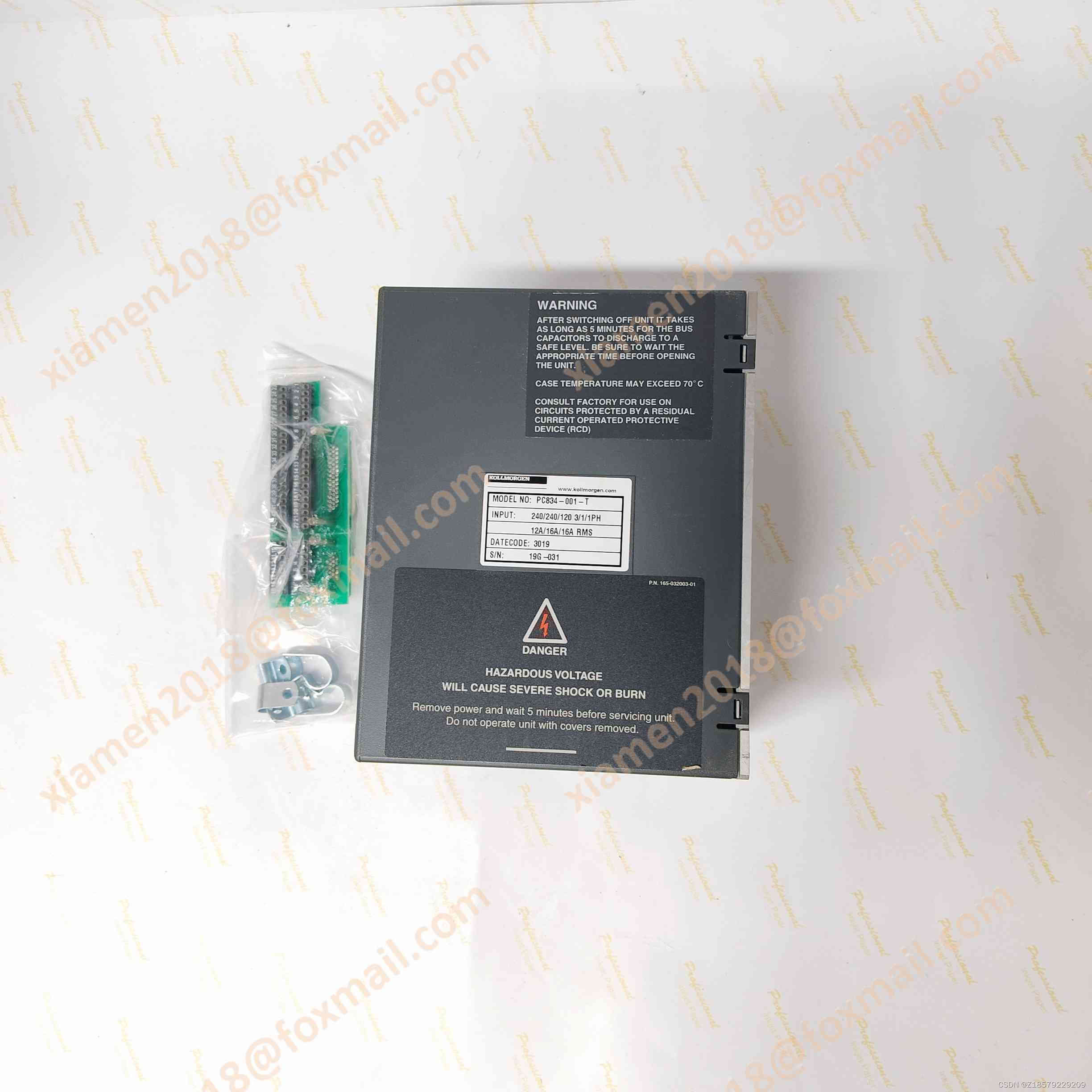 KOLLMORGEN PC834-001-T 无刷伺服驱动器-CSDN博客