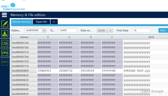 STM32G0-内部flash读写驱动[寄存器版]_stm32g0 flash-CSDN博客