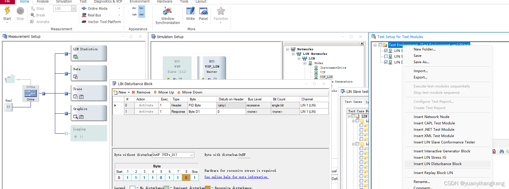 CANoe LIN一致性测试之干扰测试Test moudle_LIN Disturbance Block-CSDN博客