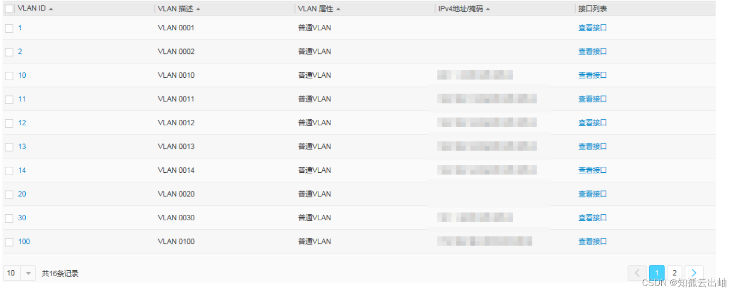 VLAN的基本配置——web操作界面示例_使用 web 管理界面配置 vlan 的步骤-CSDN博客