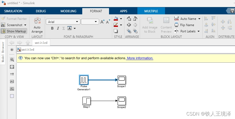 Simulink怎么显示或隐藏模块名_simulink显示模块名称-CSDN博客