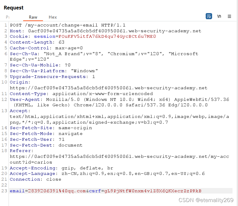 CSRFburpsuite靶场实验_burp crlf-CSDN博客