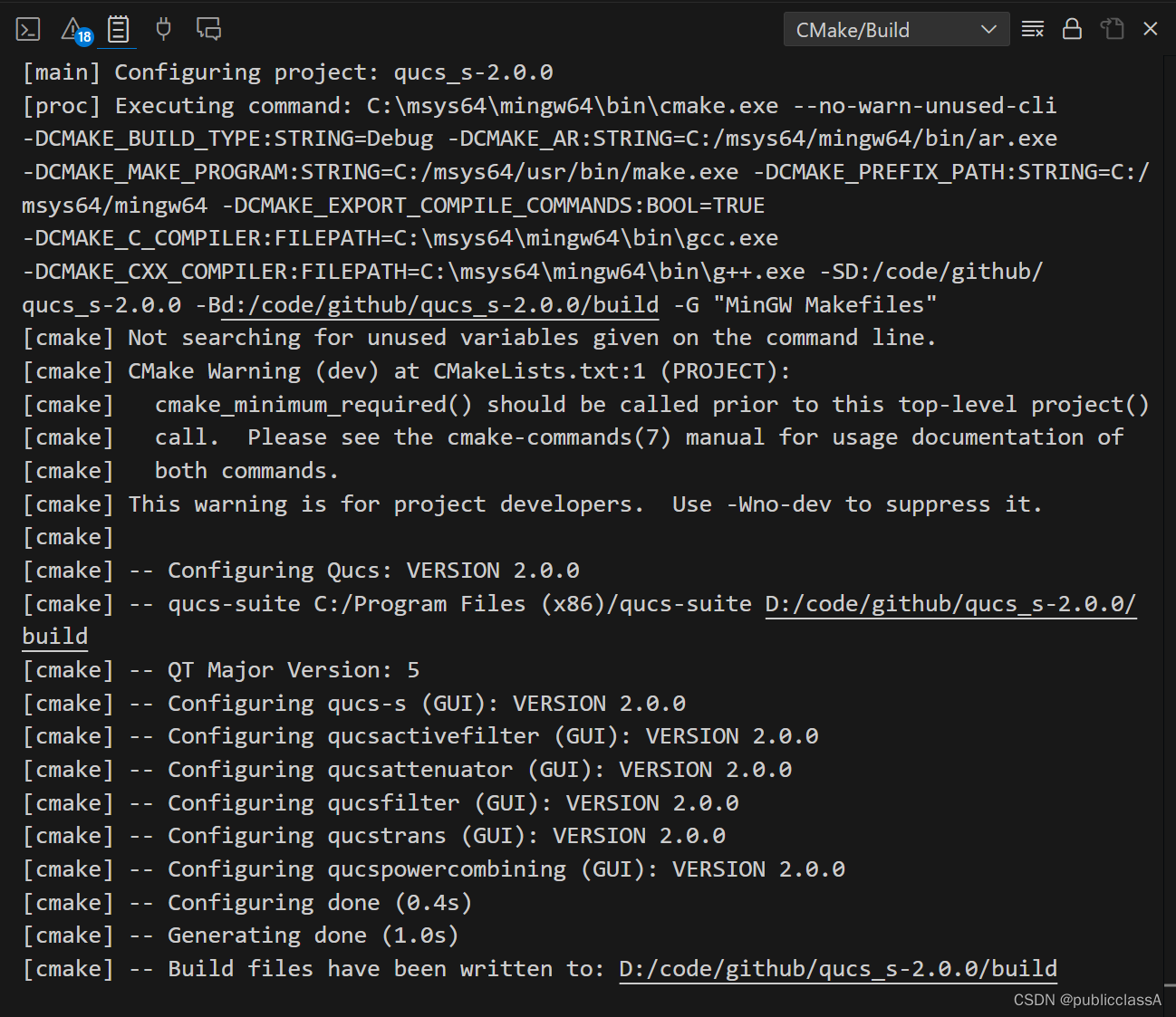 开源电路仿真软件Qucs-S代码解读（一）：使用MSYS2编译构建CPP项目（原创）-CSDN博客