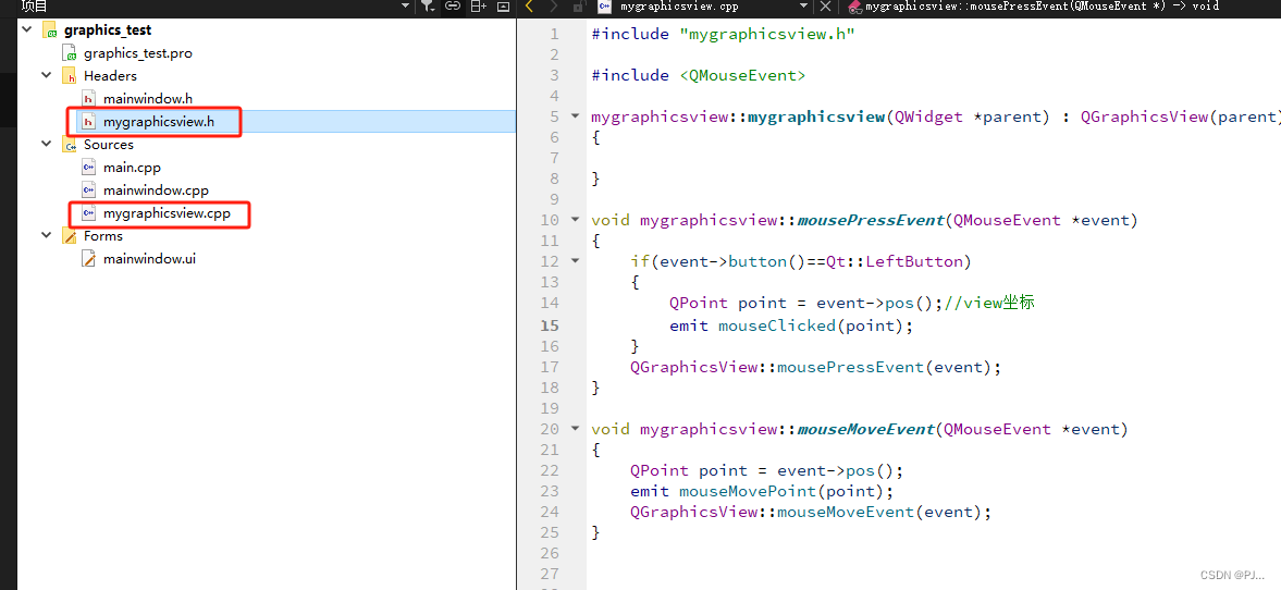 QGraphicsView的使用_qgraphice-CSDN博客