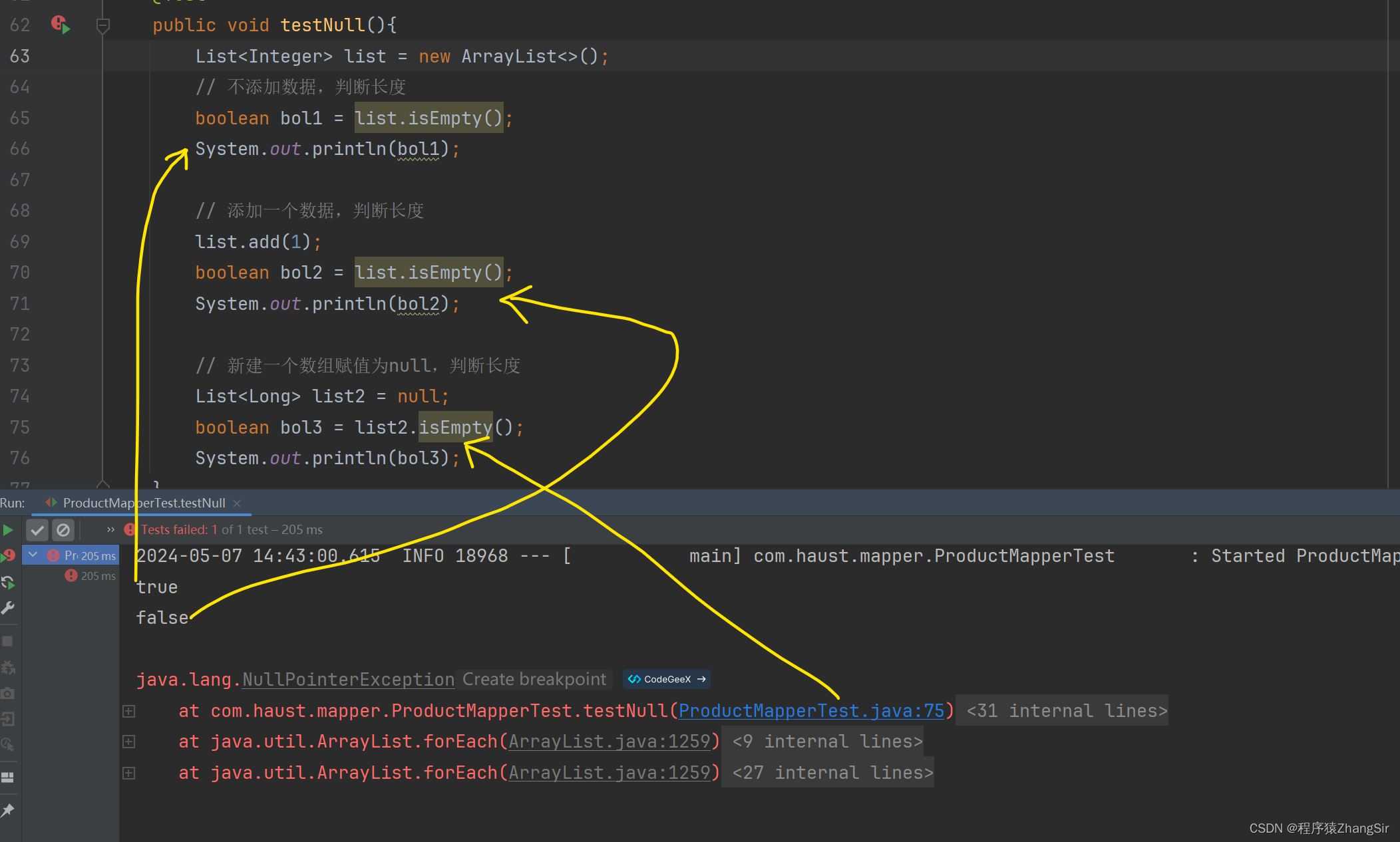 null和空集合有什么区别？集合List的判断 list == null，list.size() == 0，isEmpty() == true有什么区别和联系？_判断集合是否为空-CSDN博客
