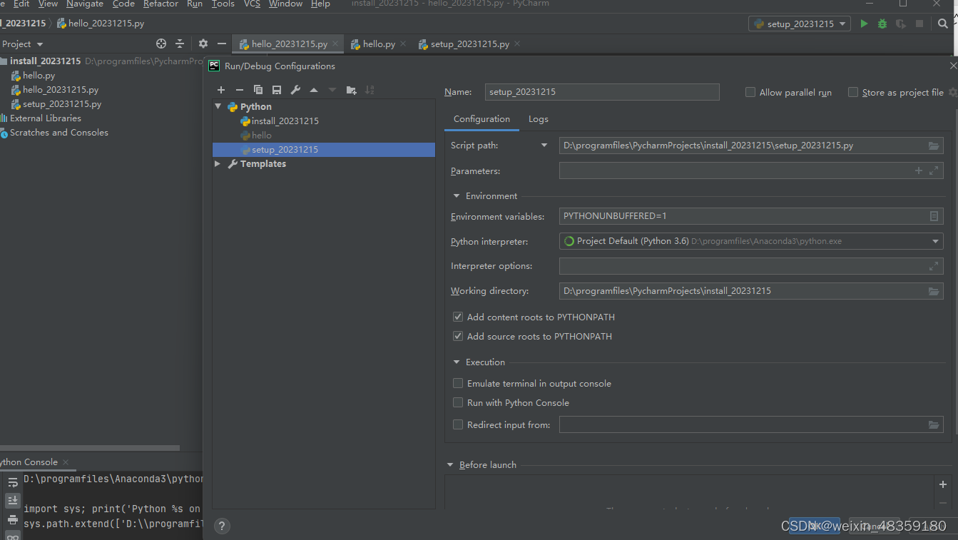 在Pycharm中运行程序时 can‘t find ‘__main__‘ module 的解决方法_python运行结果出现can't find-CSDN博客