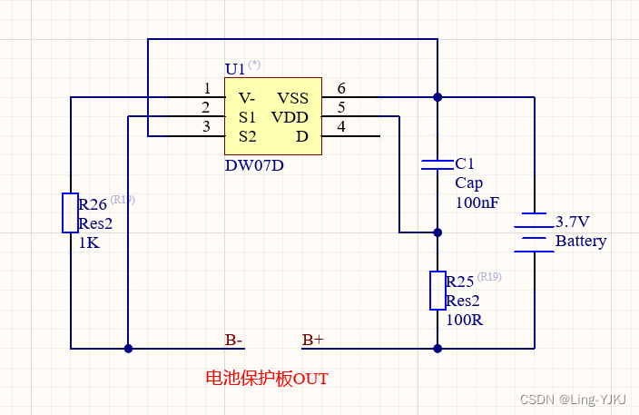 3.7V锂电池保护板保护电路_3.7v 锂电池保护芯片-CSDN博客