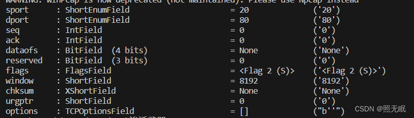 学习Python渗透第十天：用Python实现信息收集_resp.getlayer(tcp).flags-CSDN博客