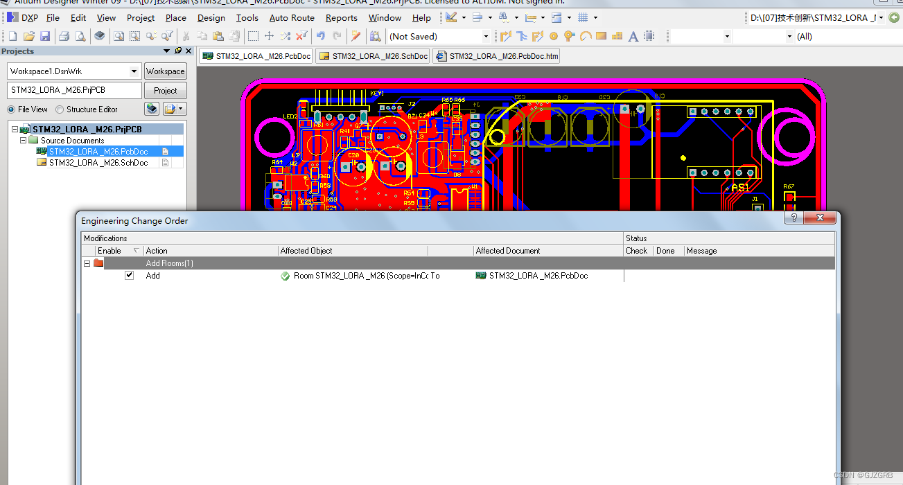 基于STM32F103RCT6单片机GPRS远程监控开发板硬件（原理图+PCB）工程文件，AD09设计的工程文件_stm32f103rct6开发板原理图+pcb+封装库源文件资料-CSDN博客