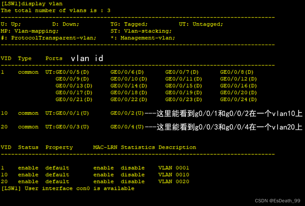 VLAN基础知识和配置静态VLAN_交换机vlan设置-CSDN博客