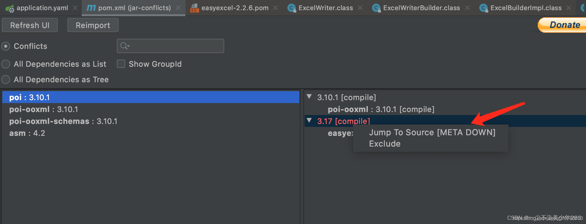 java.lang.IllegalStateException: Error processing condition 架包依赖版本冲突修复-CSDN博客