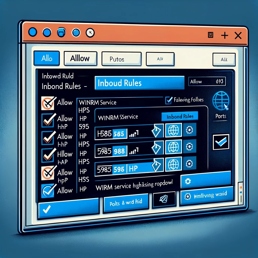 windows: 如何检查防火墙设置允许WinRM服务_windows 5986端口-CSDN博客
